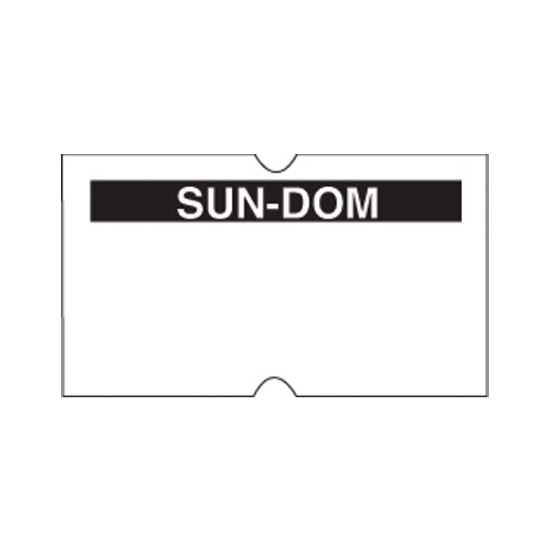 Daymark Date Gun label Sunday Permanent 1 Line – Pro Catering Equipment